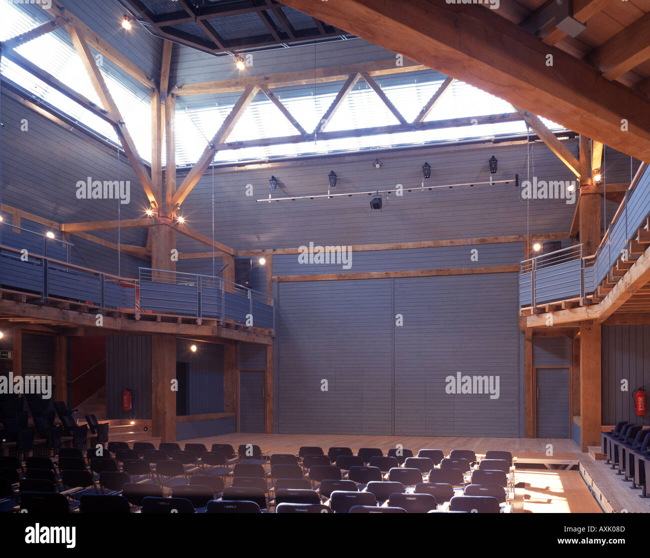 BEDALES OLIVIER THEATRE Stock Photo - Alamy