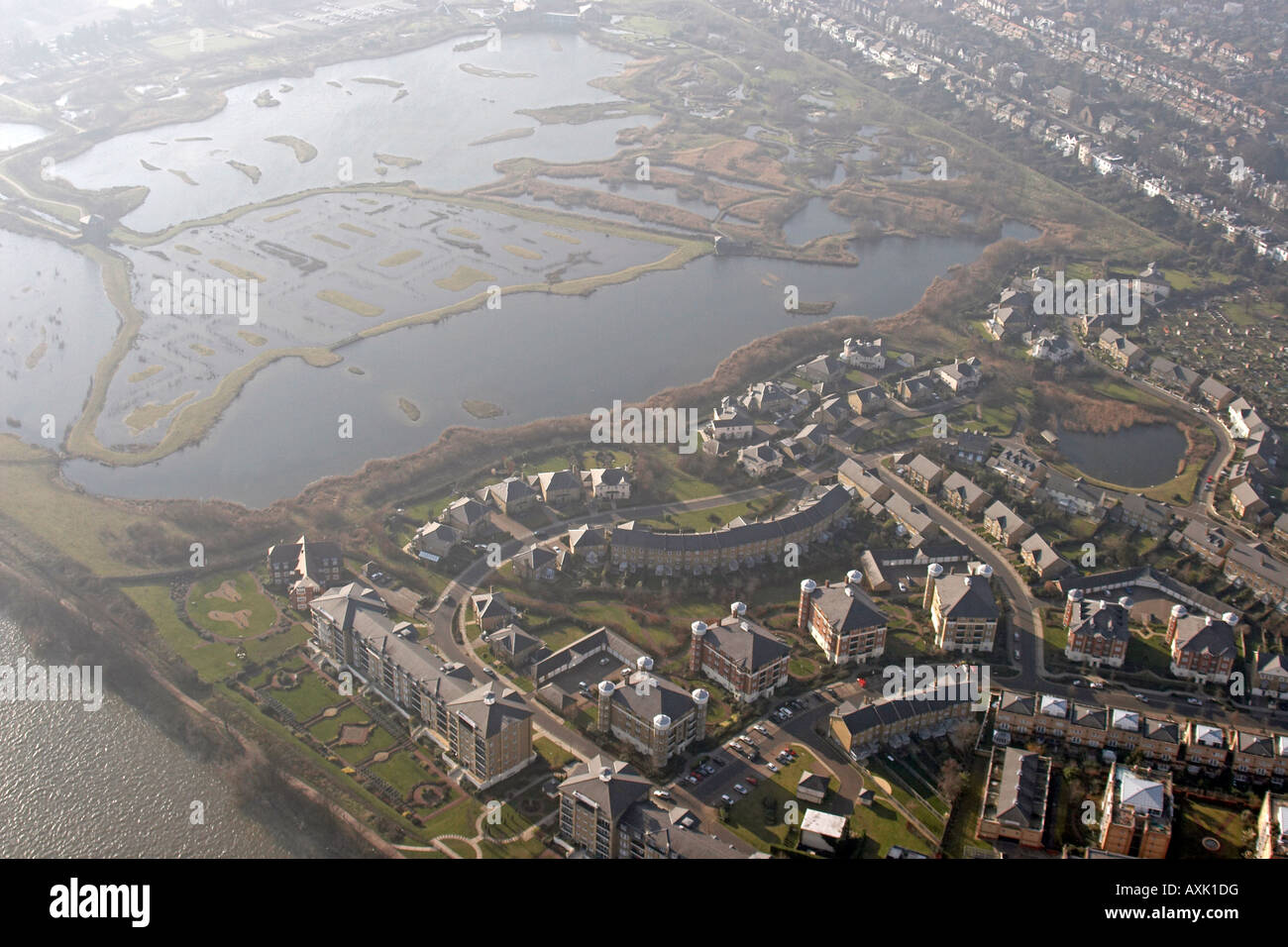 Barn elms aerial hi-res stock photography and images - Alamy