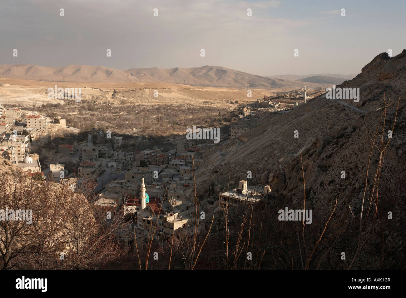 Maaloula Ma'loula Syria mountain village Stock Photo - Alamy