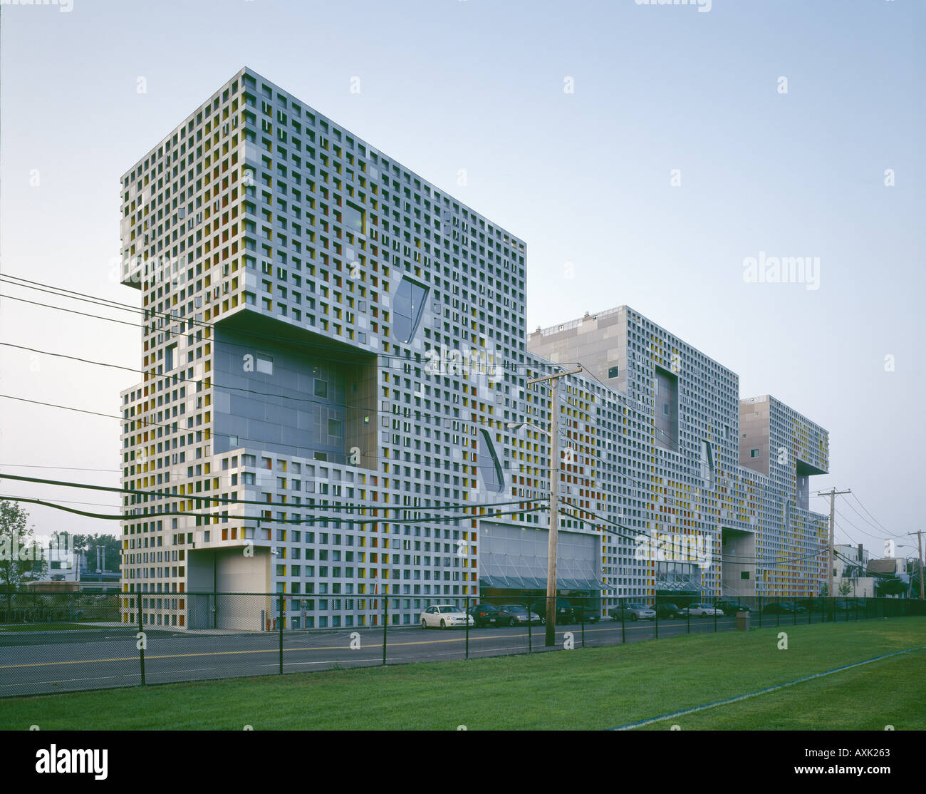 SIMMONS HALL MIT Stock Photo - Alamy