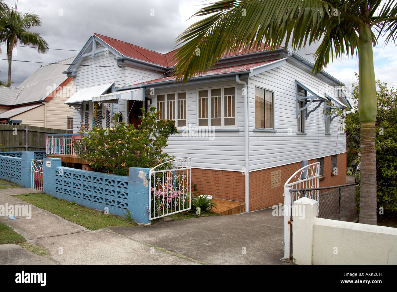 Wooden traditional Queenslander House in Dutton Park Brisbane ...