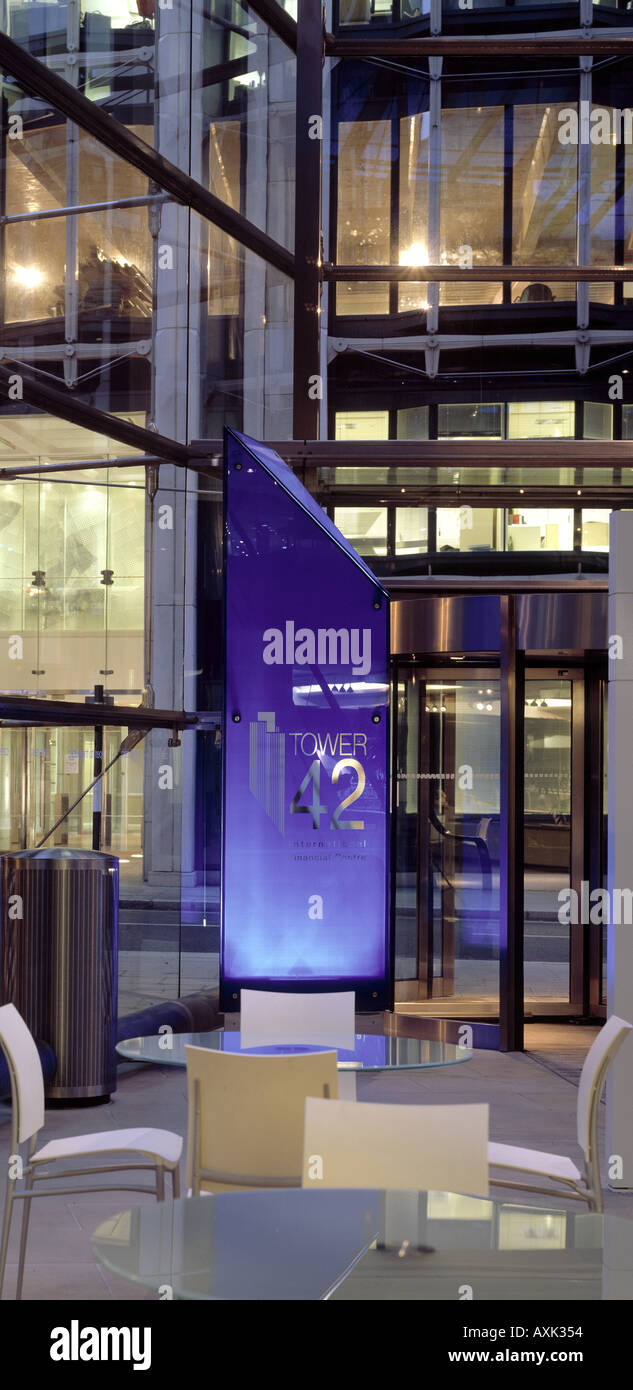 Tower 42 restaurant hi-res stock photography and images - Alamy