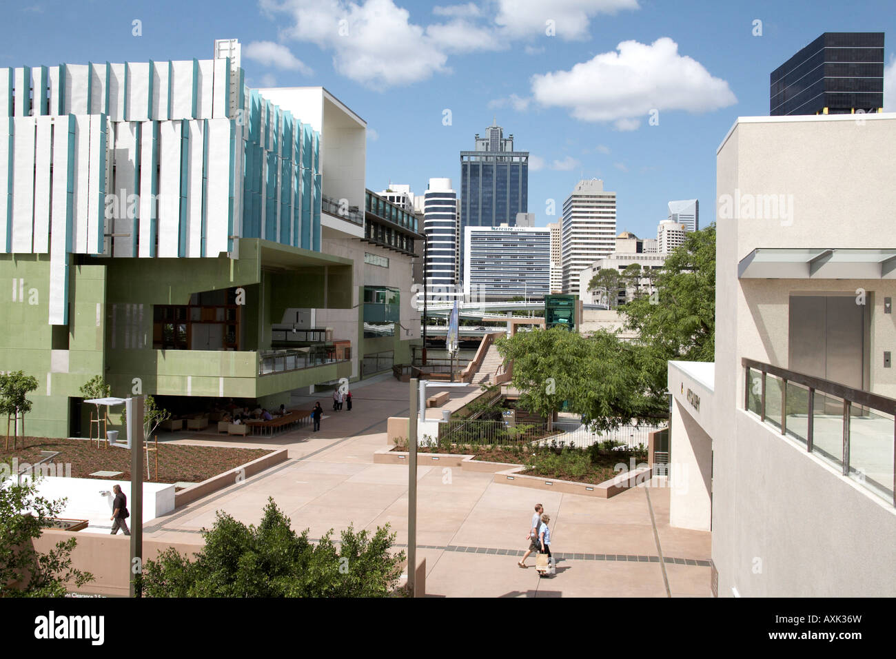 Central Business District between State Library and art gallery ...