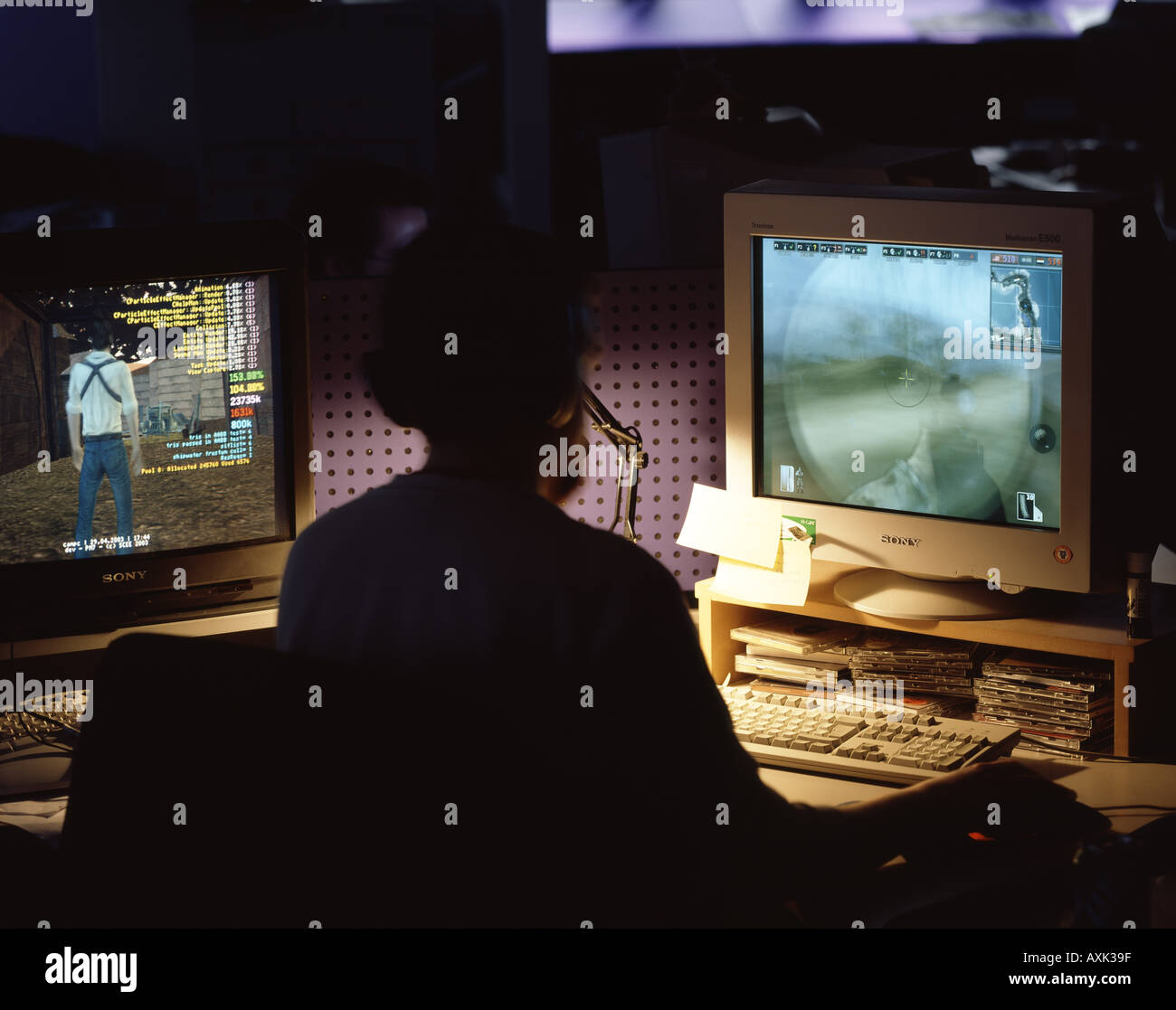 Sony computers hi-res stock photography and images - Alamy