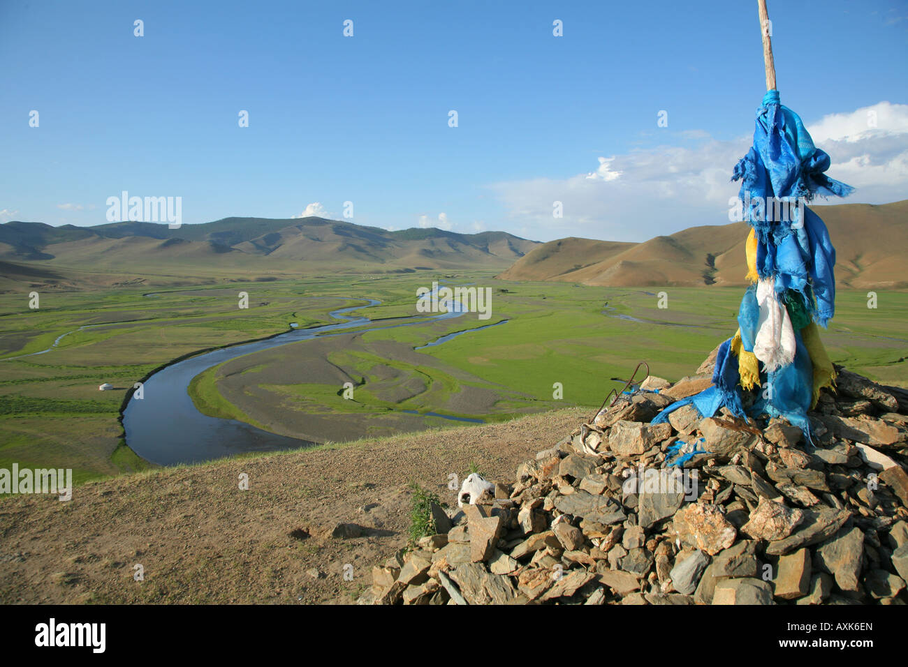 Karakorum Mongolia Central Asia Stock Photo - Alamy