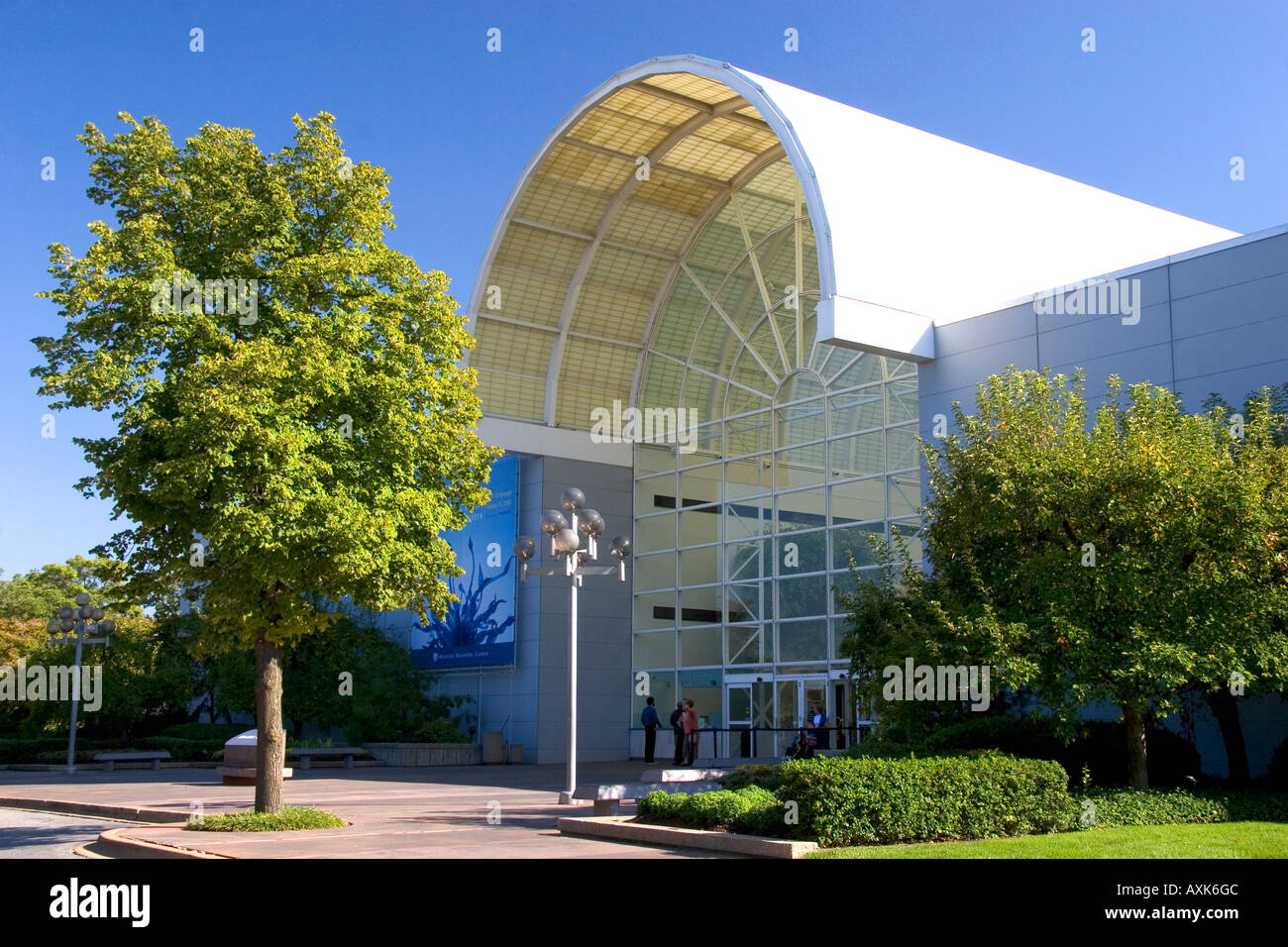 Entrance to the Missouri Botanical Garden in St Louis Stock Photo - Alamy