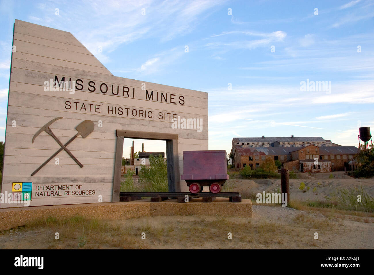 Missouri Mines State Historic Site in Park Hills Missouri Stock Photo ...