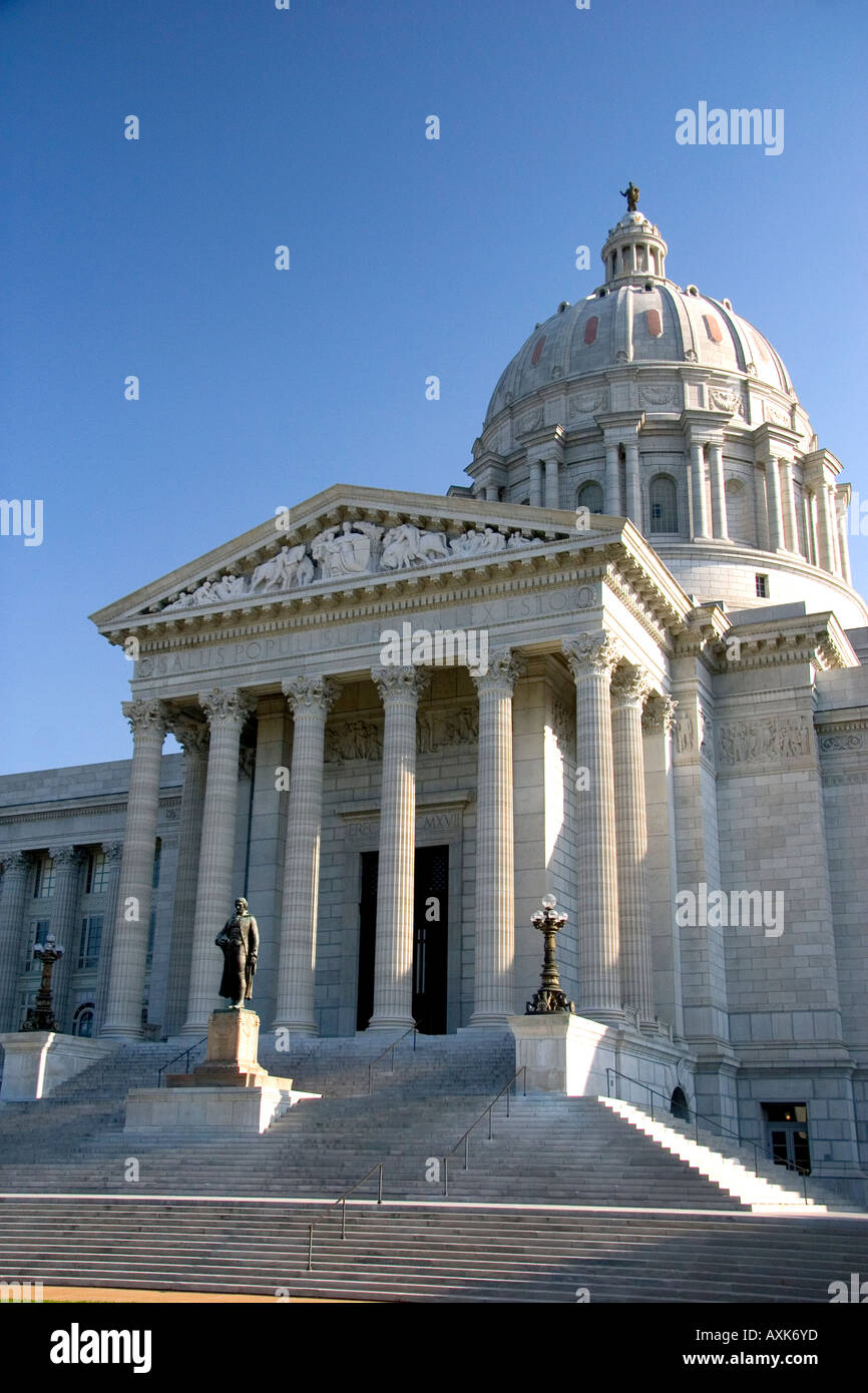Missouri State Capitol Building in Jefferson City Stock Photo - Alamy