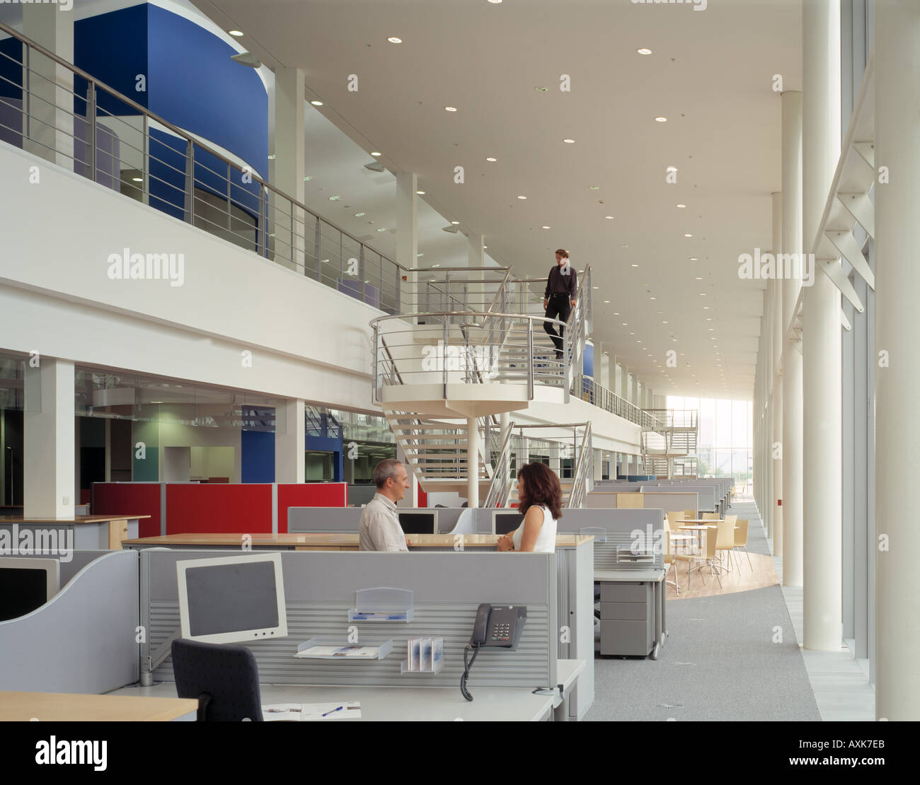 Office stairs carpet hi-res stock photography and images - Alamy