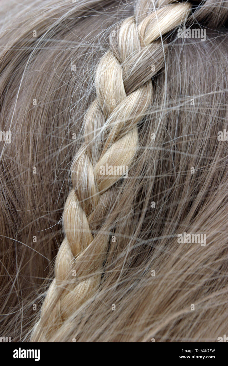 English plait hi-res stock photography and images - Alamy