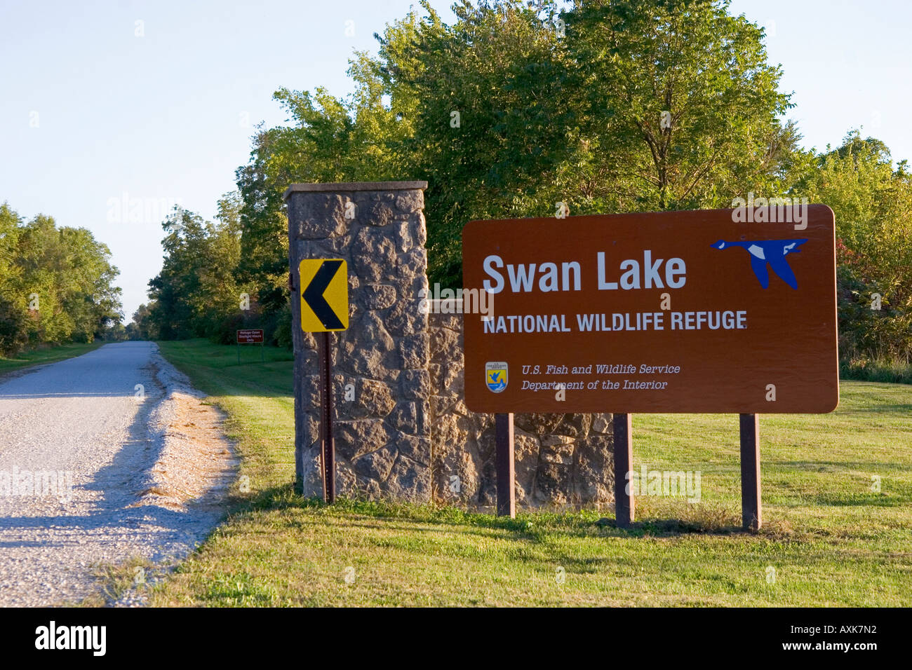 Swan Lake National Wildlife Refuge at Sumner Missouri Stock Photo - Alamy