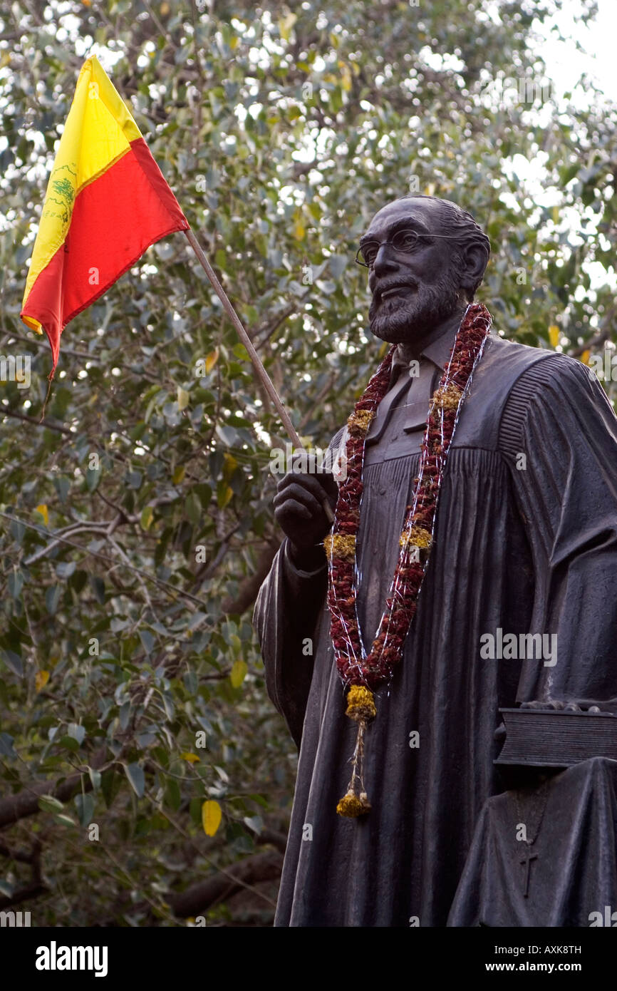 Dr Ferdinand Kittel's statue in central Bangalore Stock Photo - Alamy
