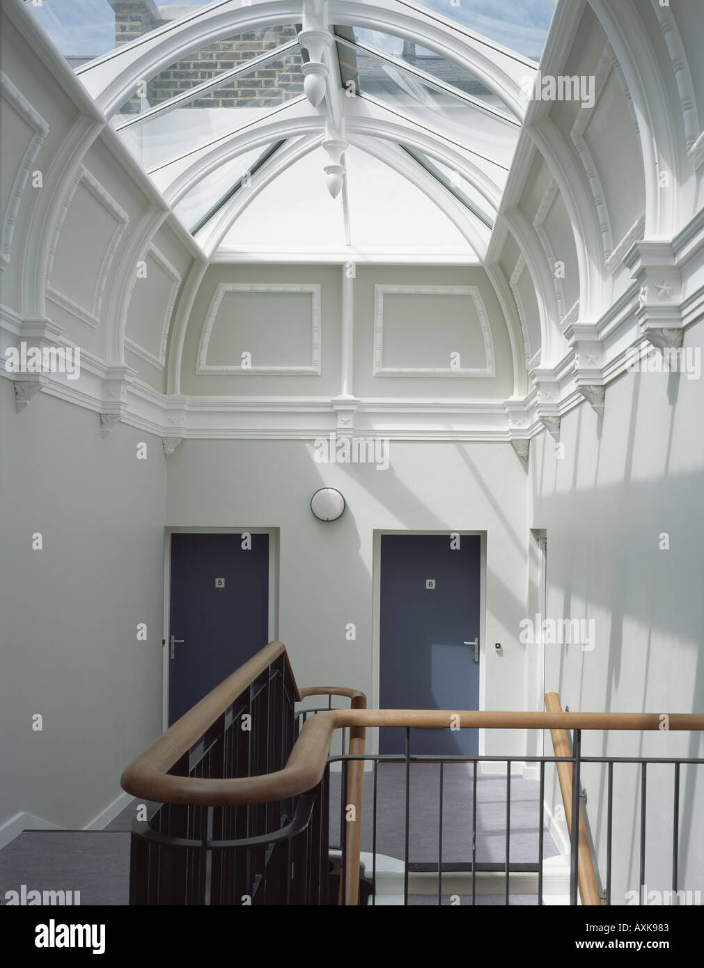 SHOREDITCH HAGGERSTON LIBRARY CONVERSION Stock Photo - Alamy