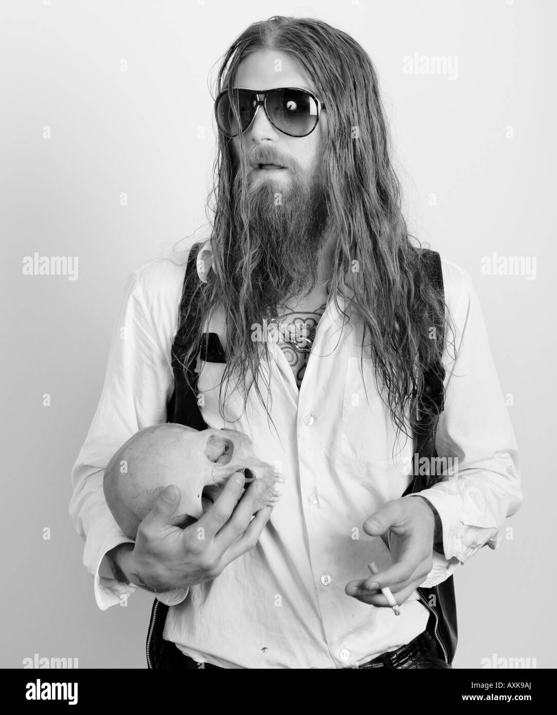 New York artist Dash Snow in the Berlin Gallery Contemporary Fine Arts ...