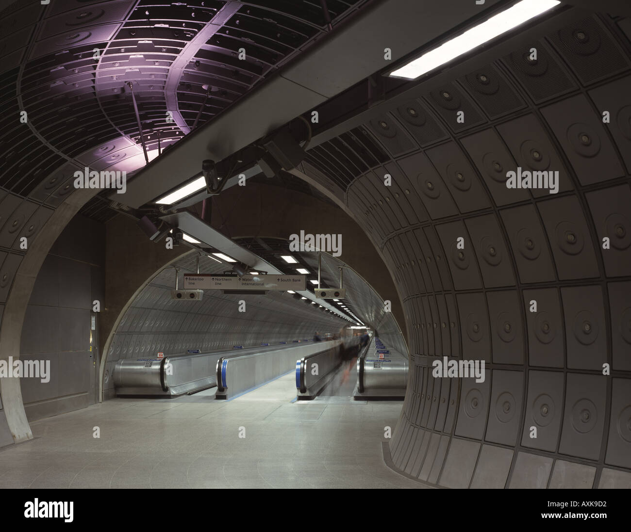 WATERLOO UNDERGROUND STATION JUBILEE LINE Stock Photo - Alamy