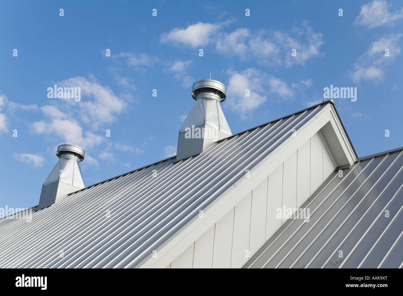 ILLINOIS Deerfield Architectural details of green construction recycled ...