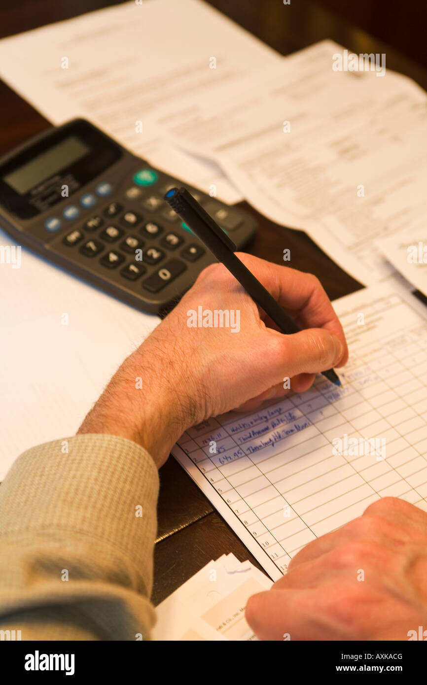 Completing forms hi-res stock photography and images - Alamy