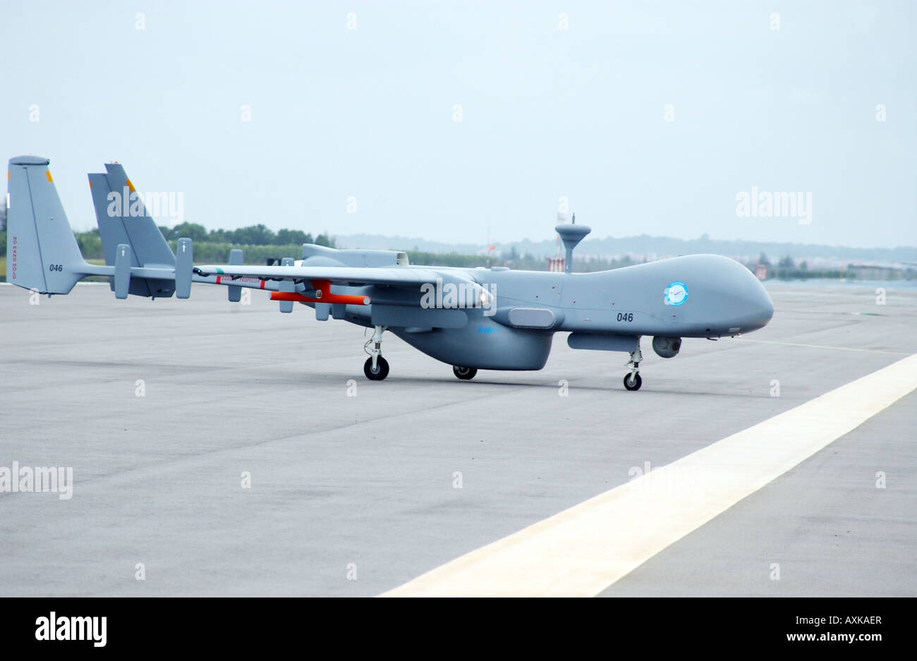 The Heron unmanned aerial vehicle (UAV) lands at an army base in ... The Heron unmanned aerial vehicle (UAV) lands at an army base in ...