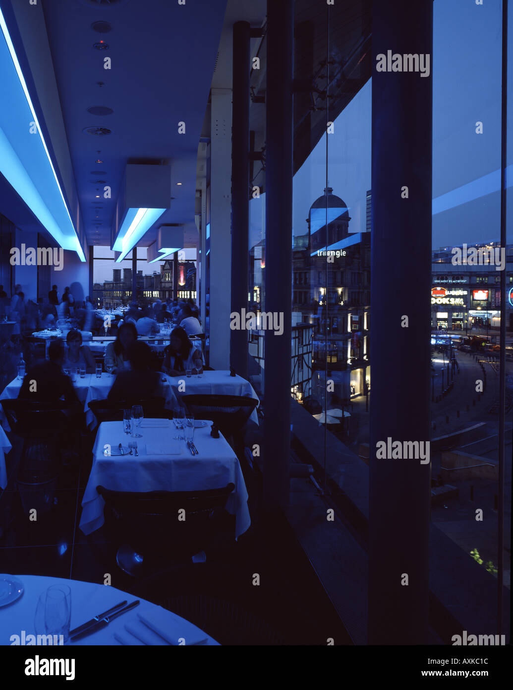 HARVEY NICHOLS RESTAURANT Stock Photo - Alamy