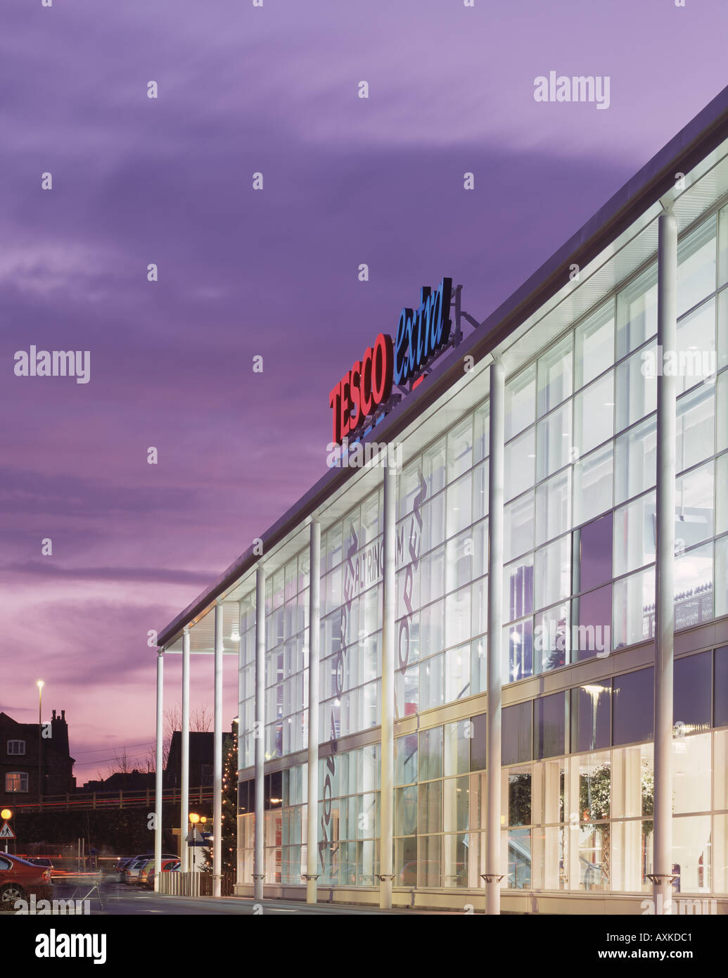 Tesco construction hi-res stock photography and images - Alamy