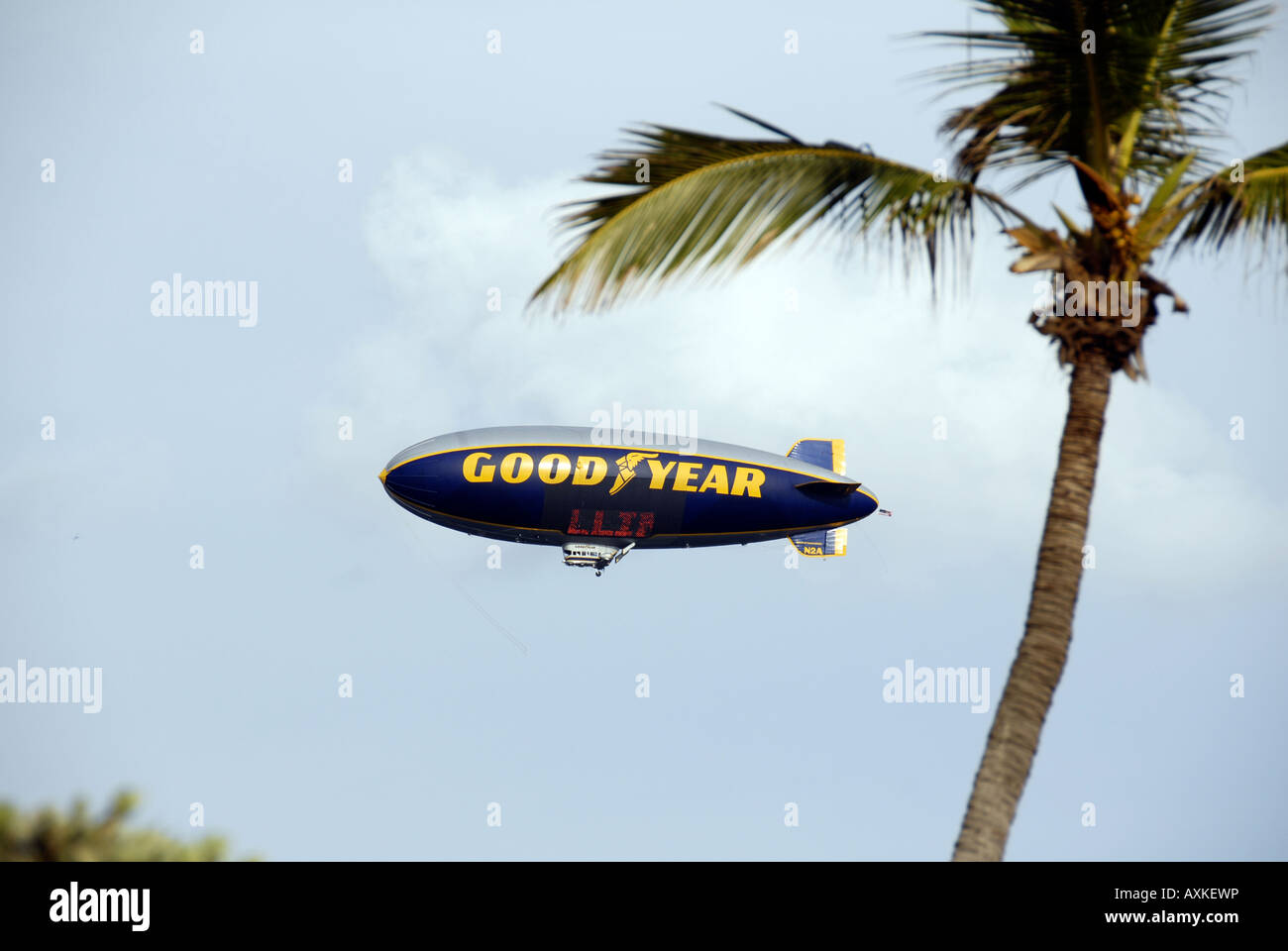 Blimp advertising hi-res stock photography and images - Alamy