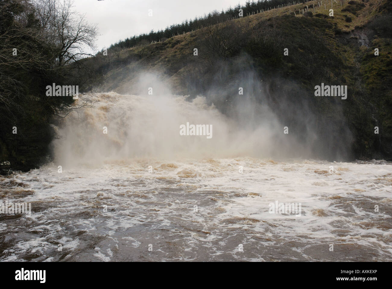 Crammel Linn waterfall Stock Photo - Alamy