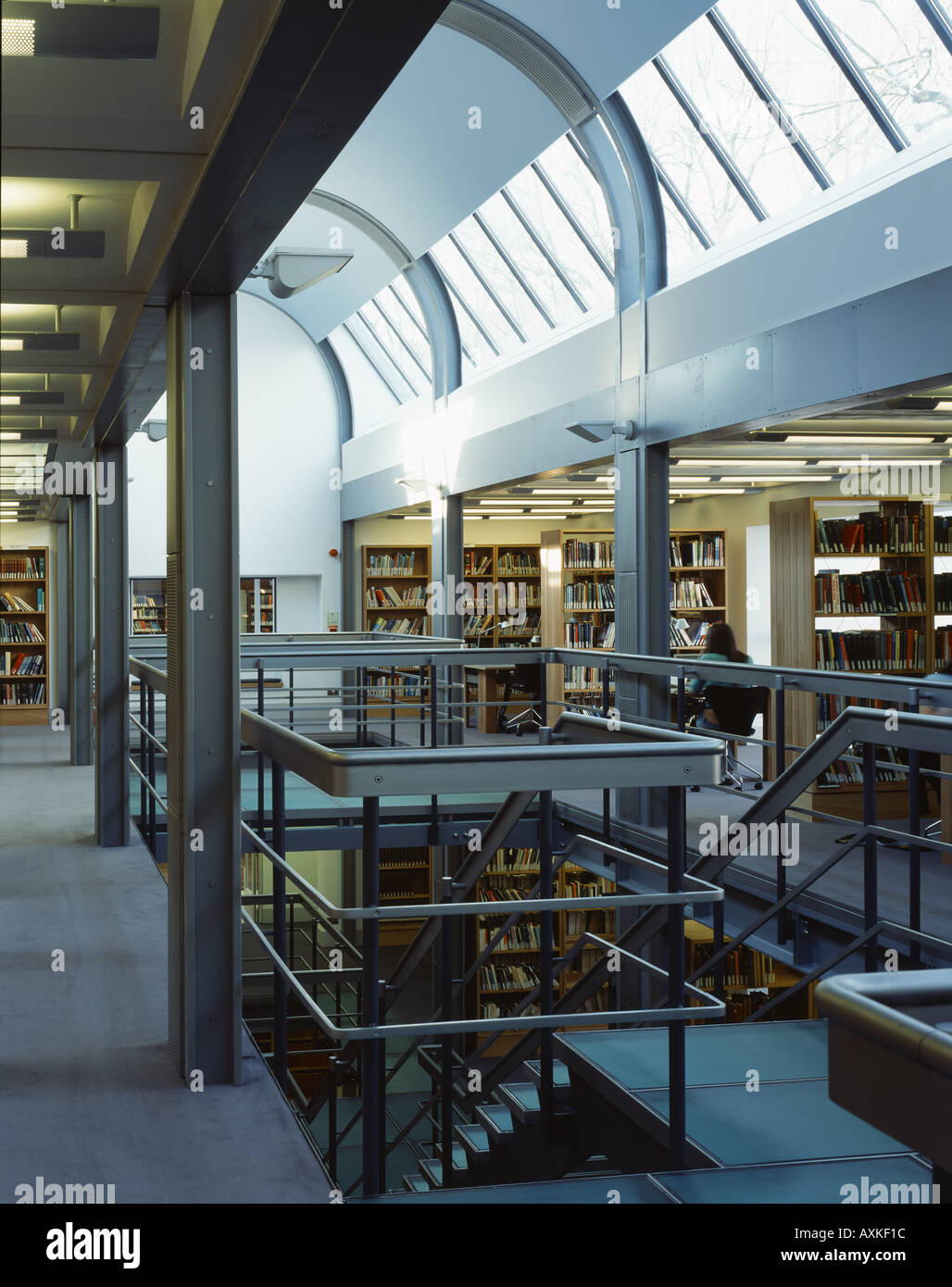 NEWNHAM COLLEGE LIBRARY Stock Photo - Alamy