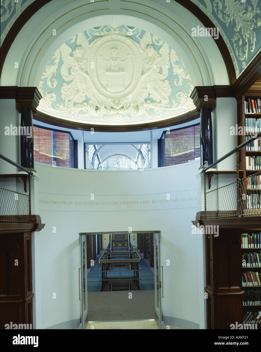 NEWNHAM COLLEGE LIBRARY Stock Photo - Alamy