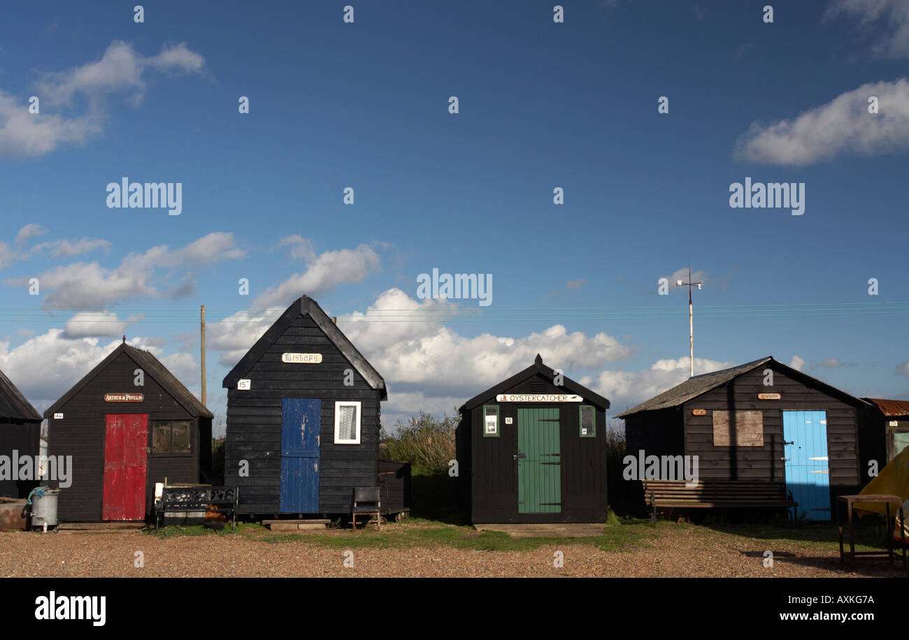 Fishing huts southwold harbour hi-res stock photography and images - Alamy