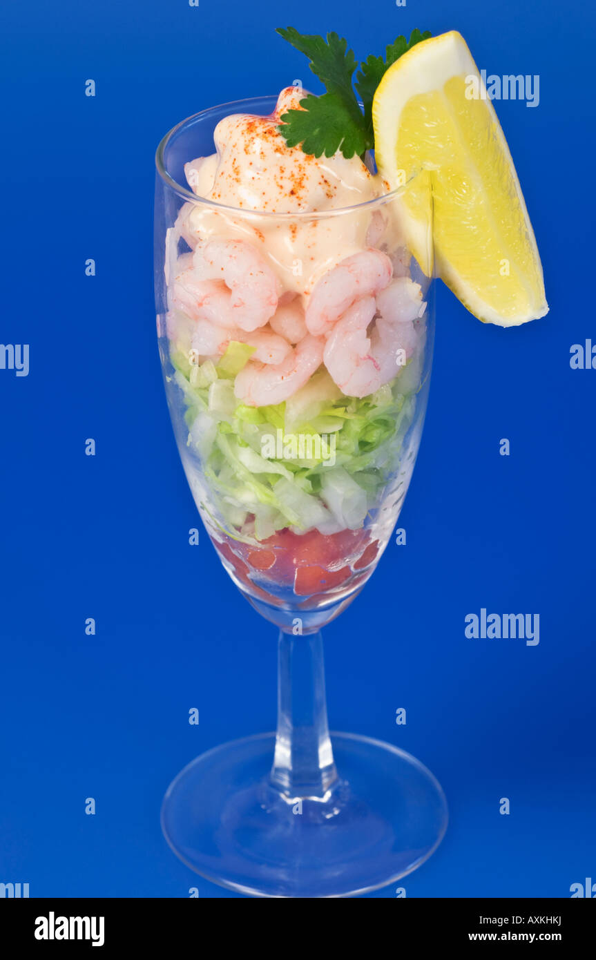Prawn Cocktail UK Food Stock Photo - Alamy
