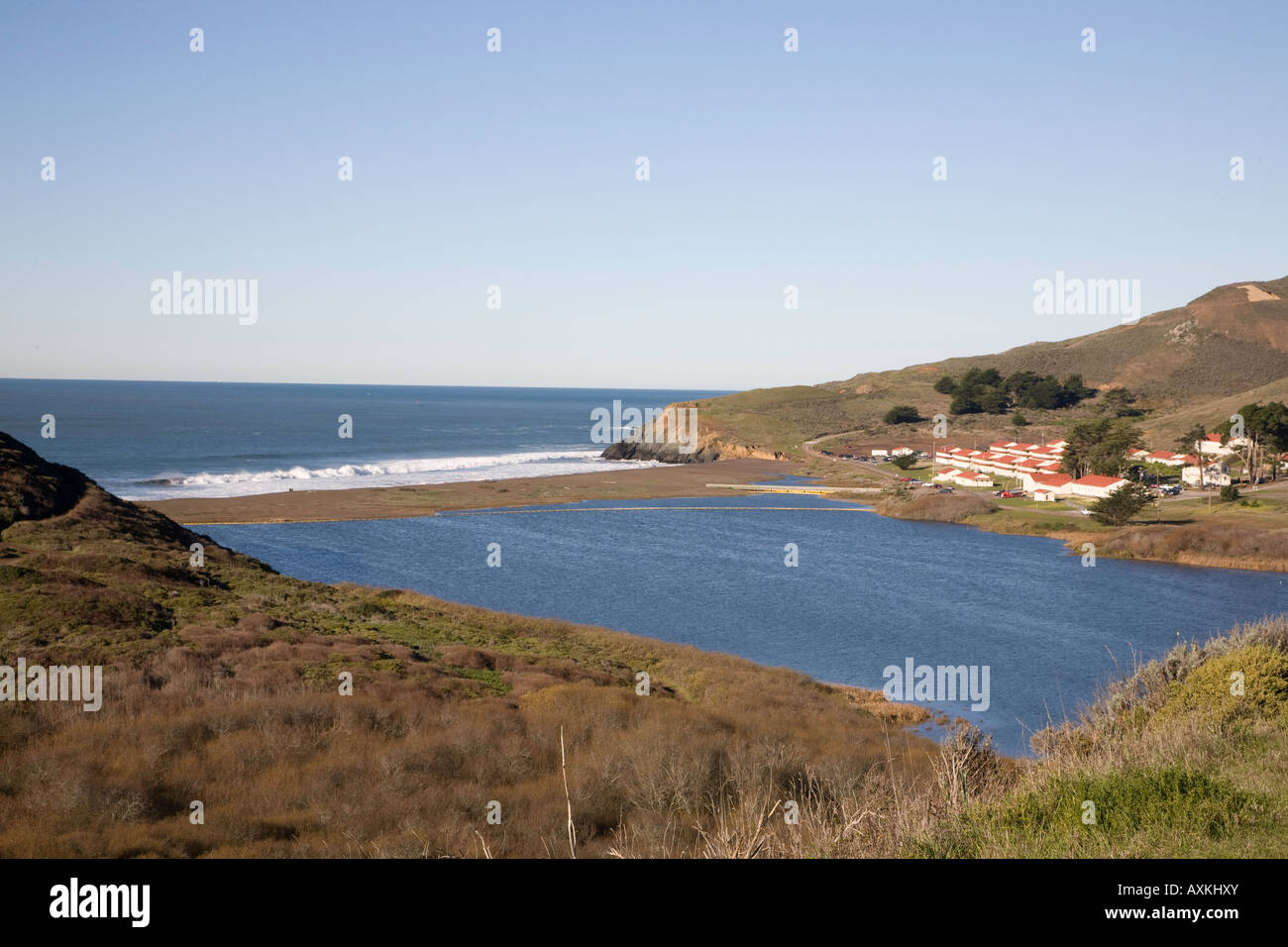 Marin Headlands Beach Stock Photo - Alamy