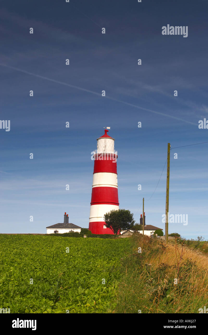 Red white striped lighthouse hi-res stock photography and images - Alamy