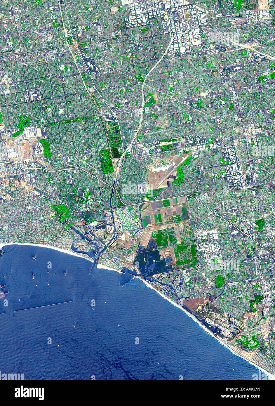 The satellite los angeles hi-res stock photography and images - Alamy