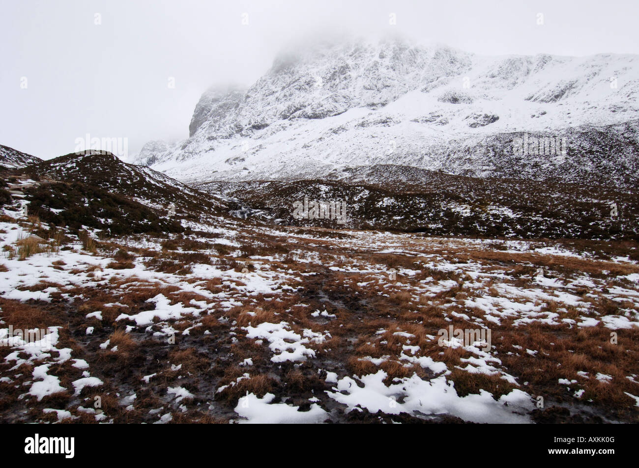 Vistas from the Ben Nevis mountain range in the Southern Highlands of ...