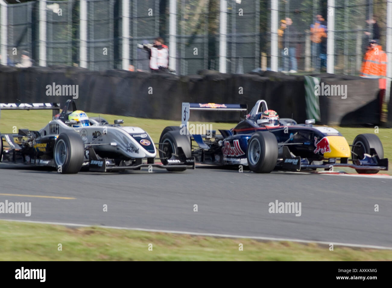 Two Dallara F308 Mercedes HWA British F3 International Series Racing ...