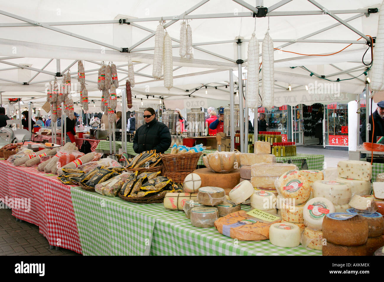 Italian street market food vendor chews store shop traditional mobile ...