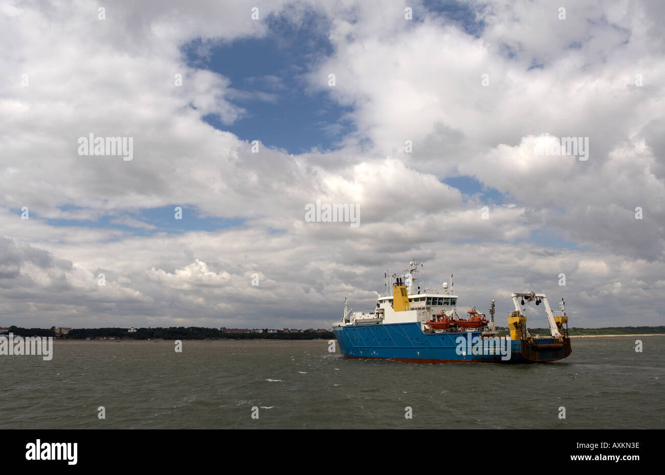 CEFAS Endeavour research ship Stock Photo - Alamy
