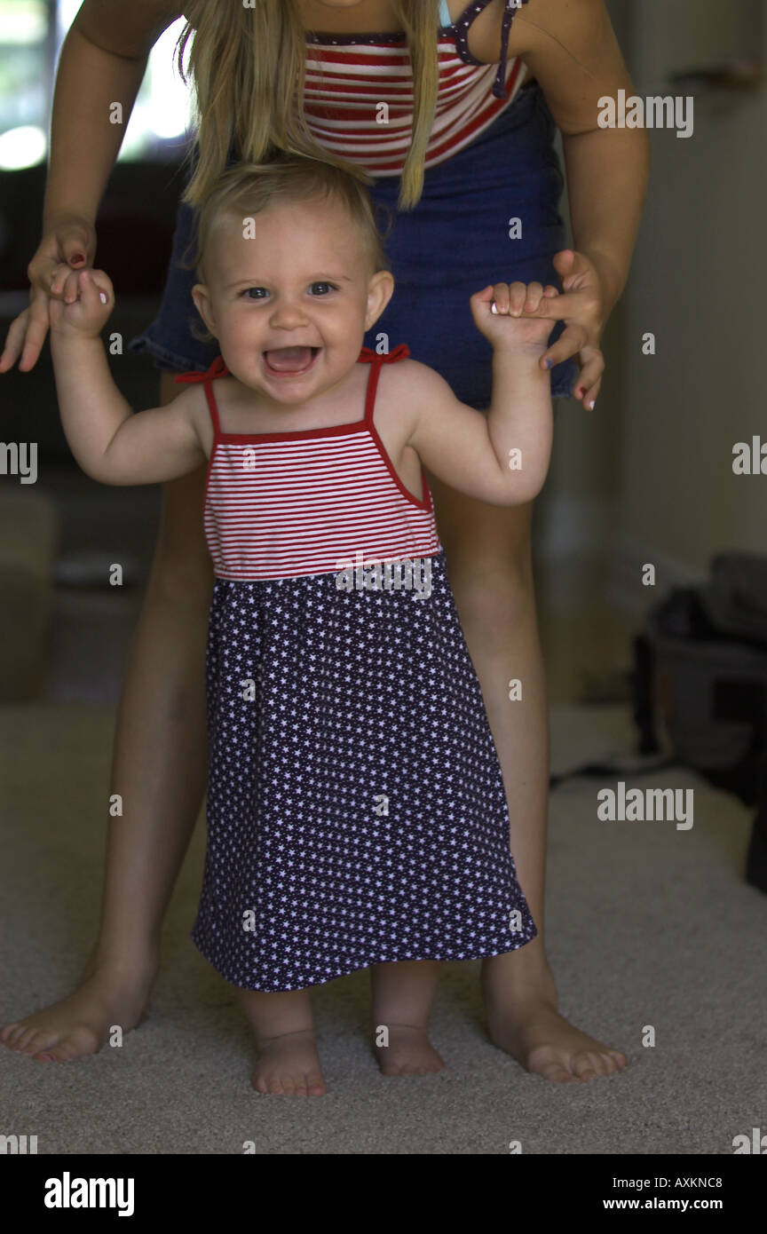 Closeup portrait girl walking camera hi-res stock photography and ...