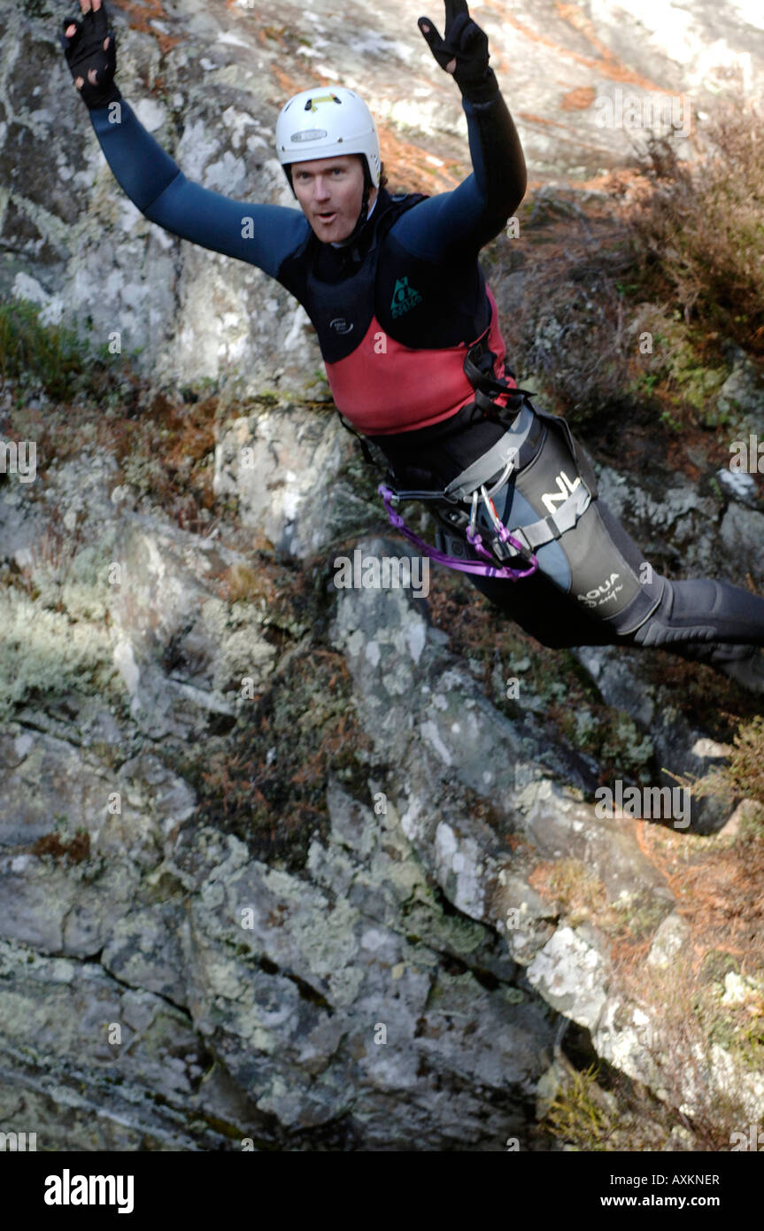 Canyoning harness hi-res stock photography and images - Alamy
