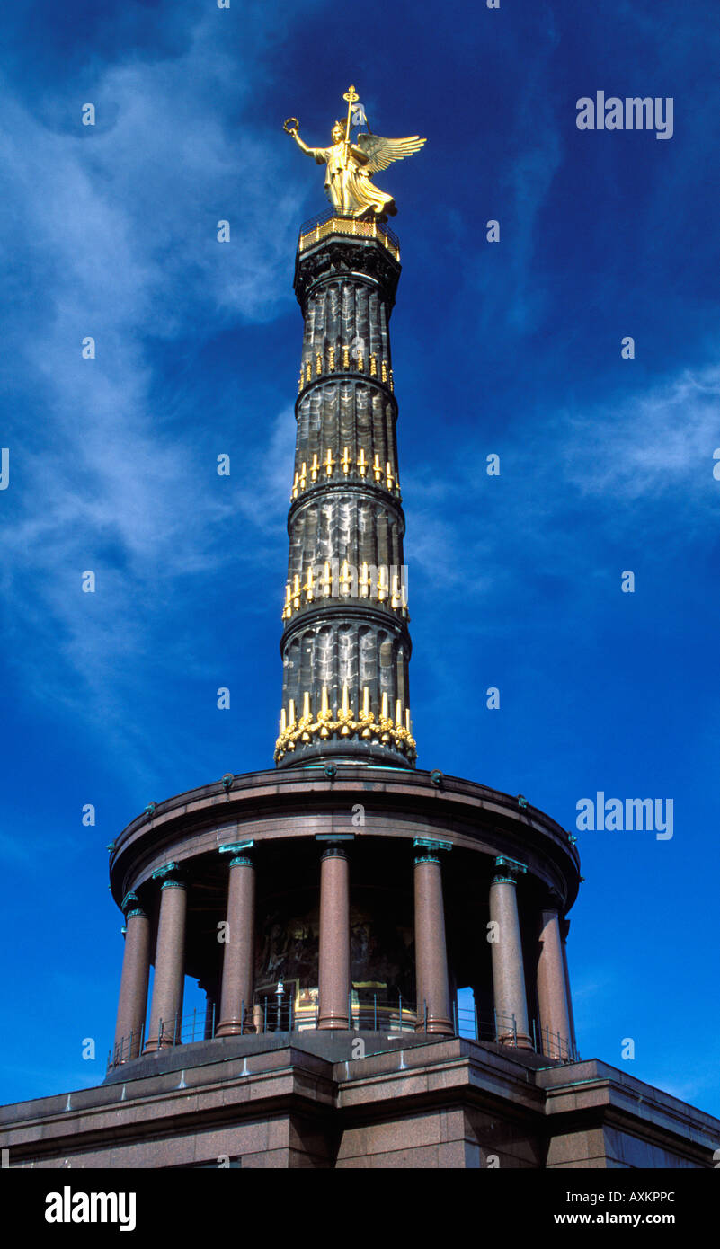 Berlin the Victory Column Stock Photo - Alamy