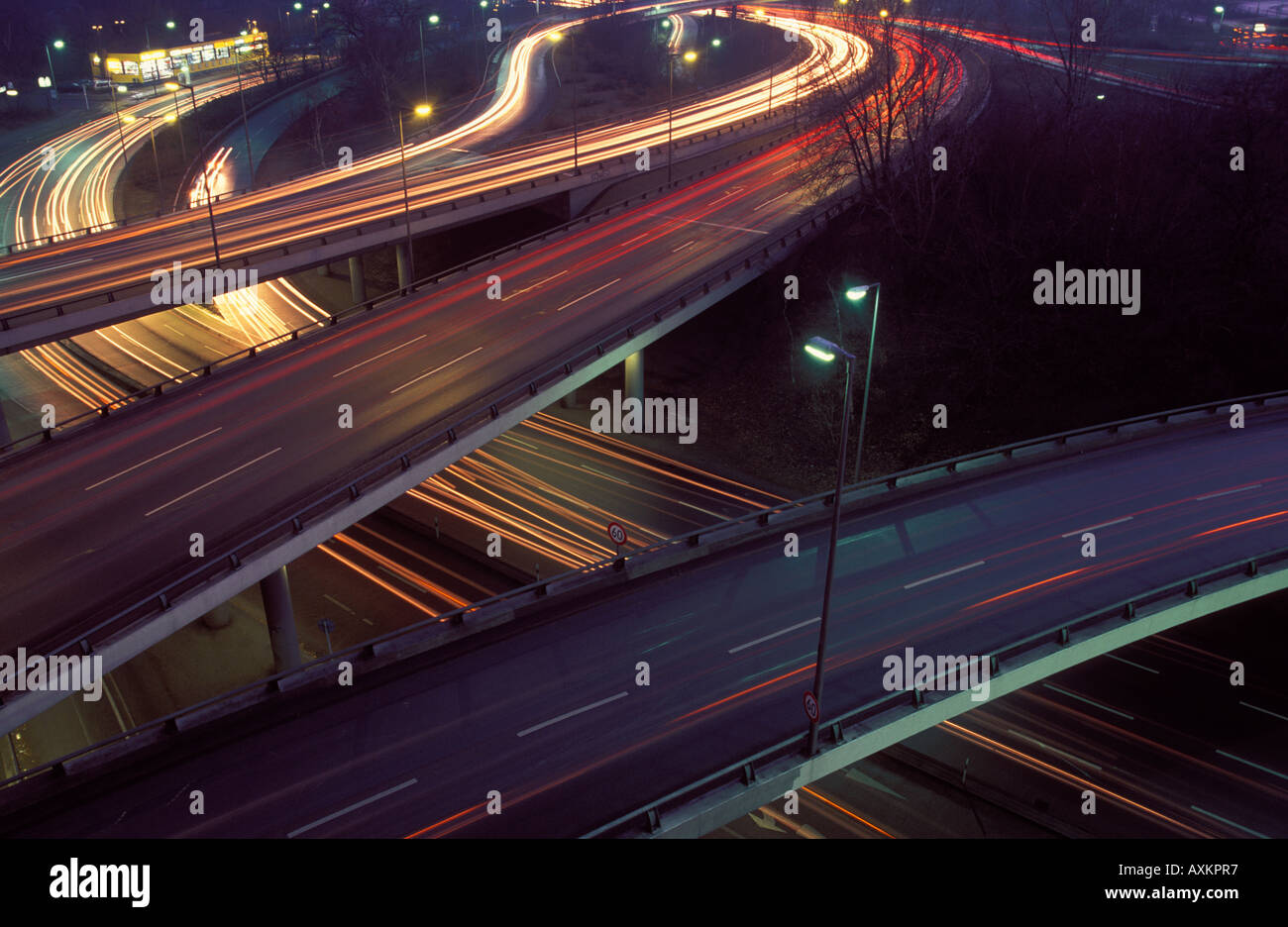 Multi colour motorway hi-res stock photography and images - Alamy