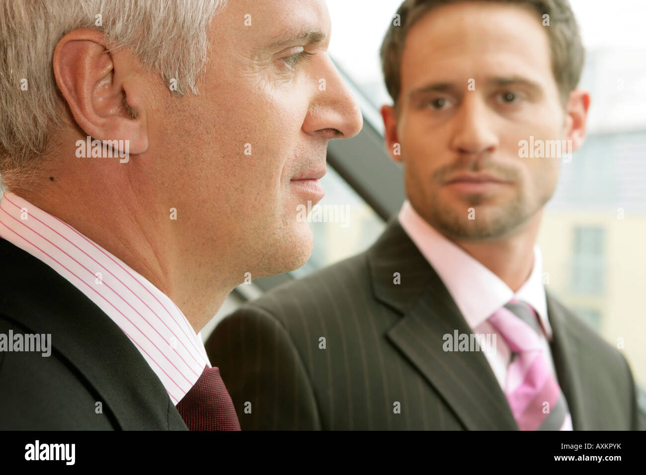 Two businessmen, Portrait Stock Photo - Alamy
