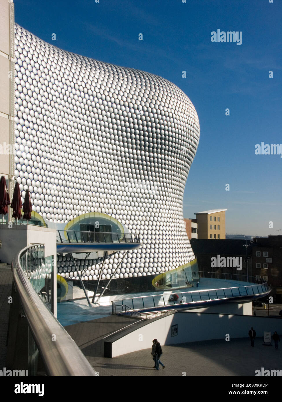Selfridges building in the morning winter sunshine, Bullring ...