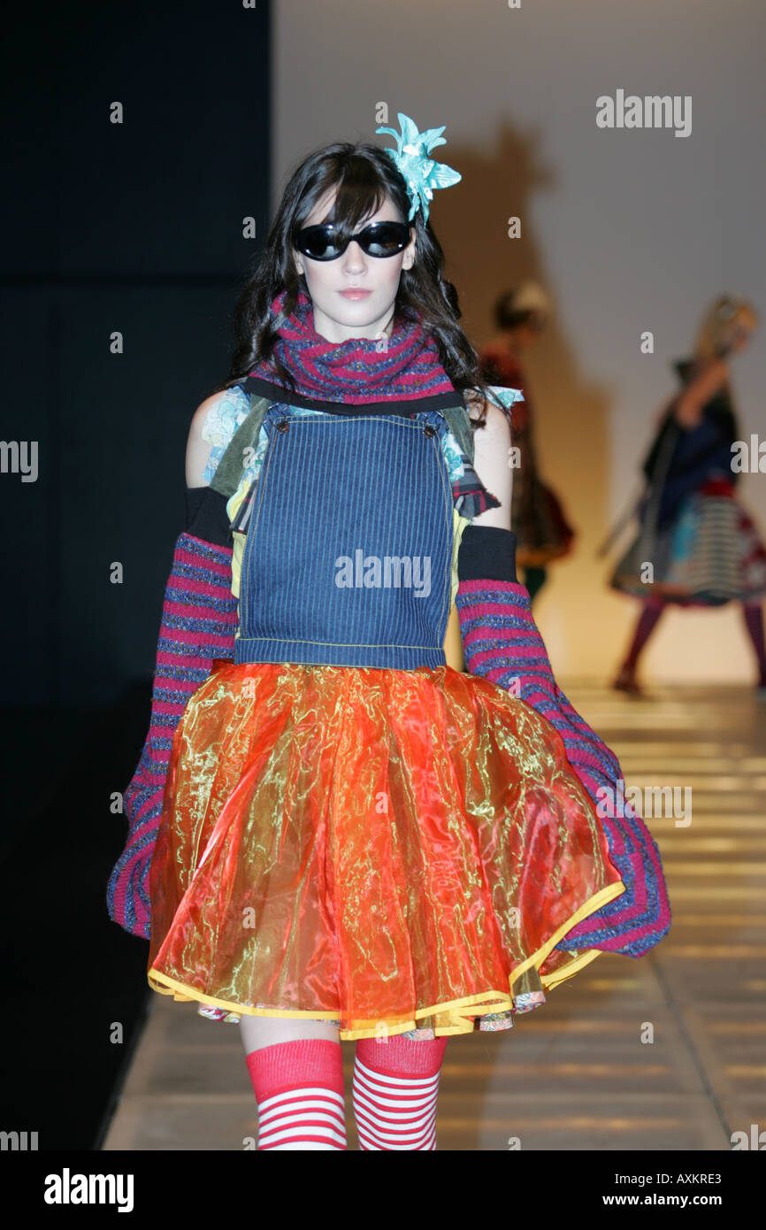 Model wearing outfit at the Clothes Show NEC Birmingham December 2005 ...