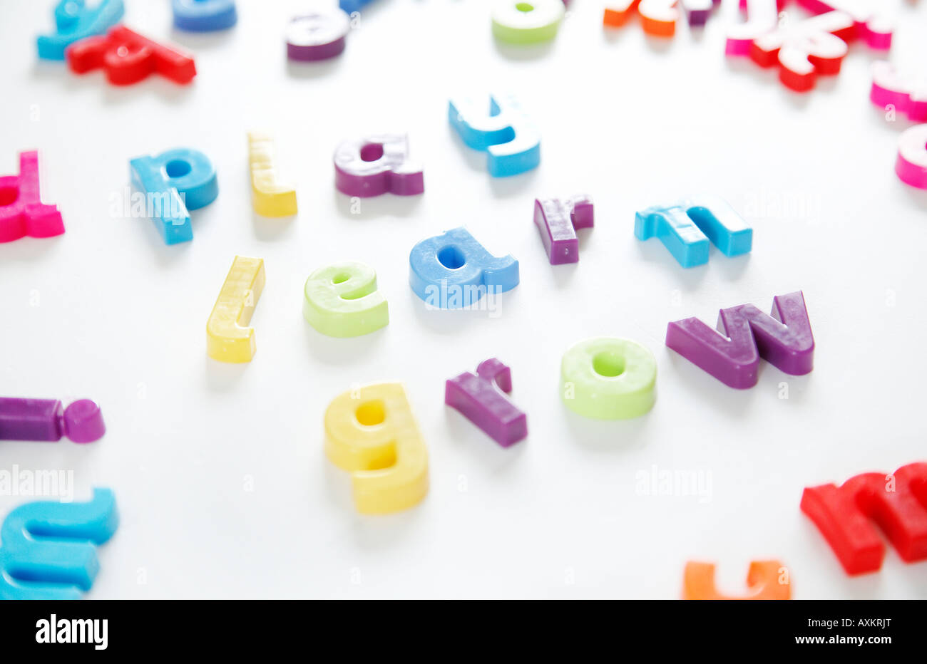 Alphabet magnetic childrens learning letters spelling out play,learn ...