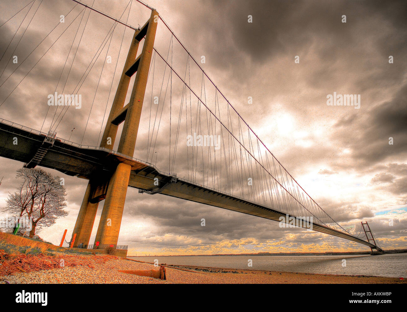 The Humber Bridge Stock Photo - Alamy
