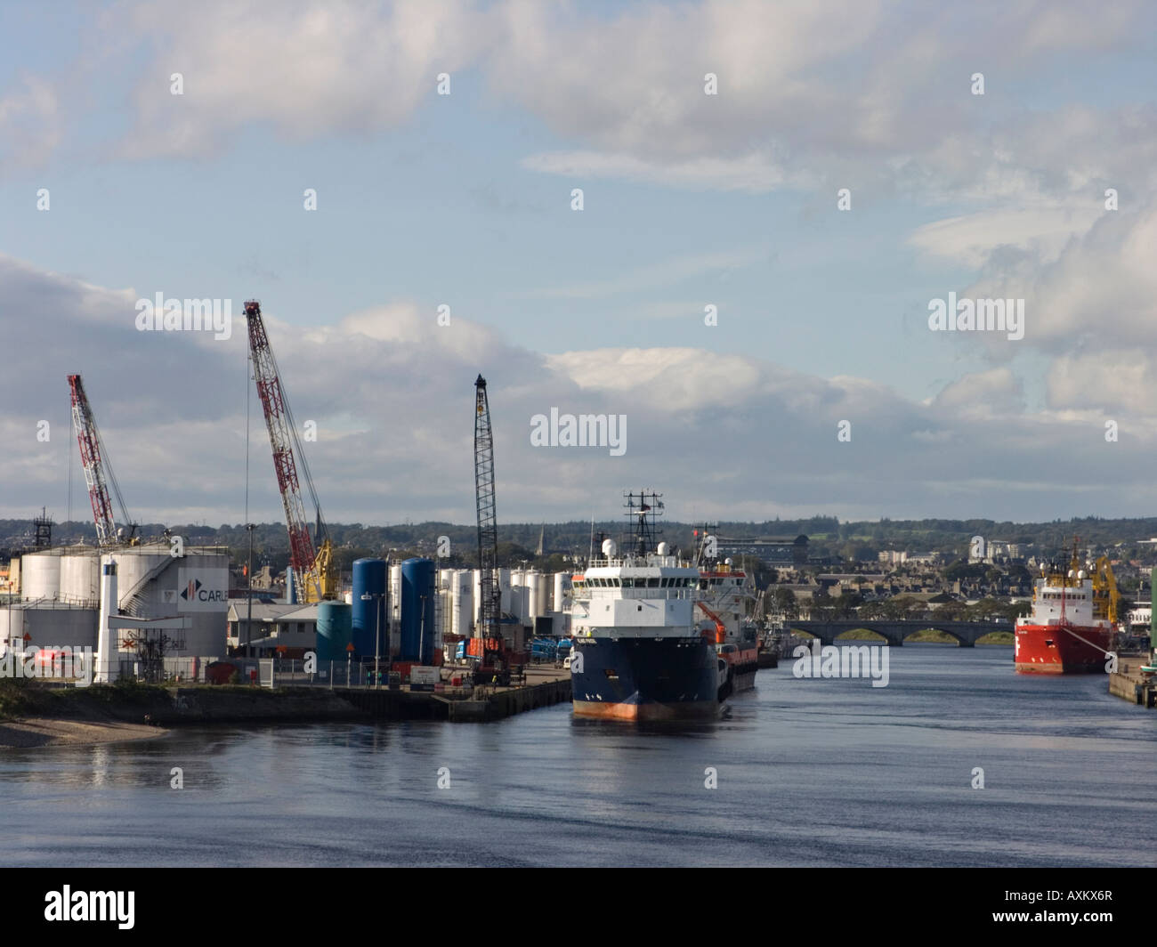 Industrial aberdeen hi-res stock photography and images - Alamy