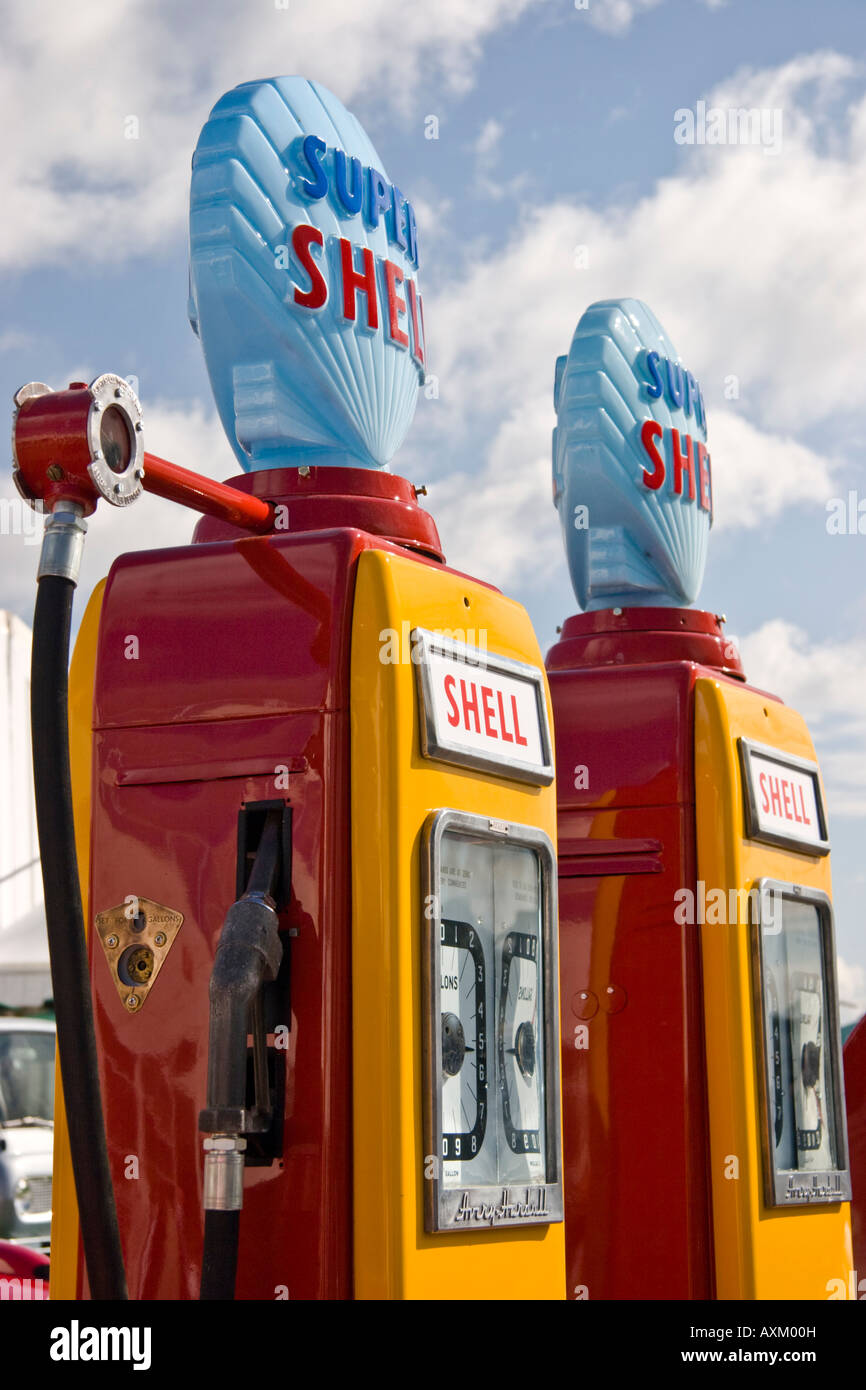 Historic petrol pump hi-res stock photography and images - Alamy