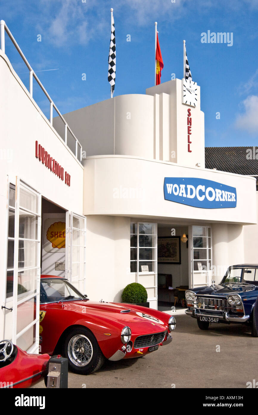 Woad Corner garage at Goodwood Festival 2007 Stock Photo - Alamy