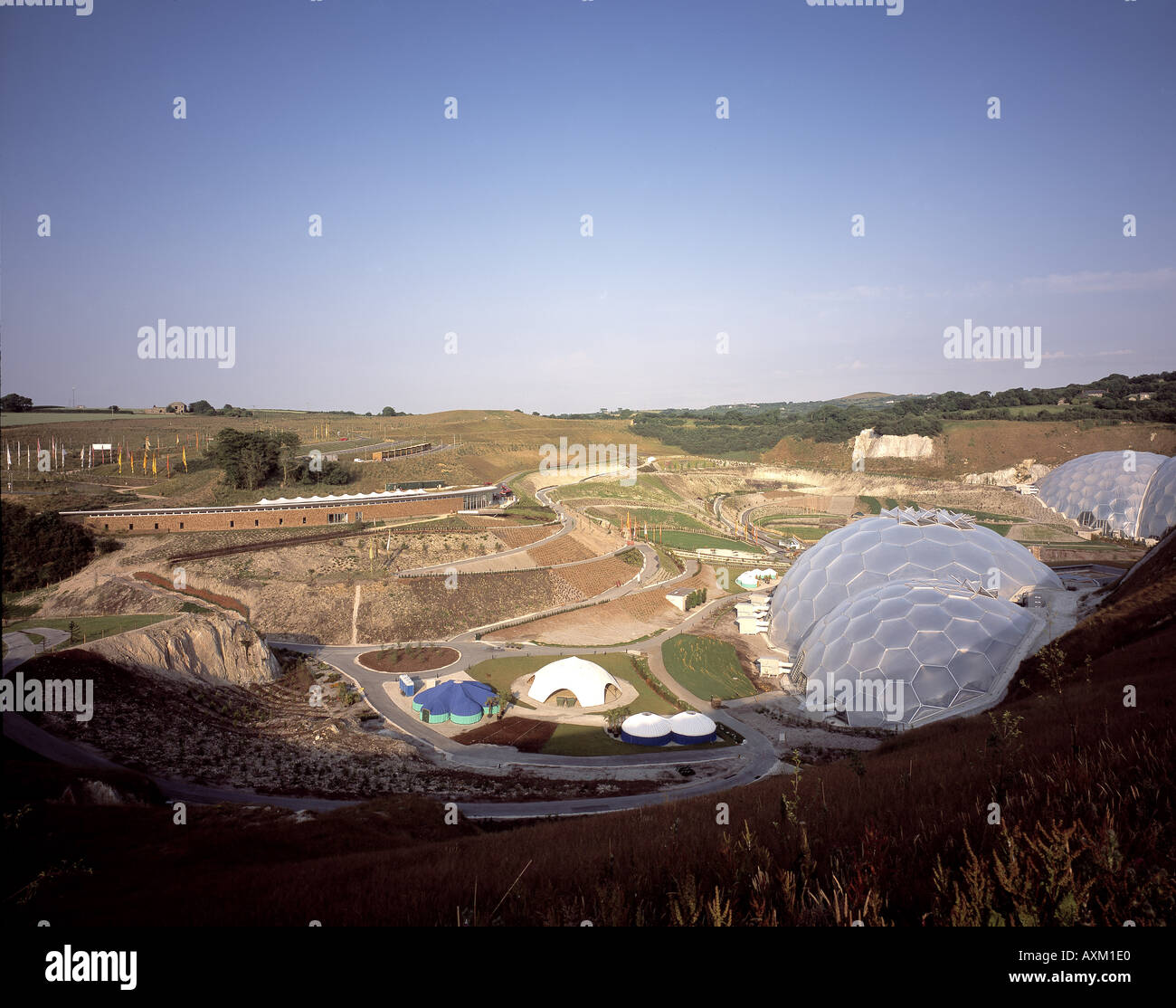 THE EDEN PROJECT Stock Photo - Alamy